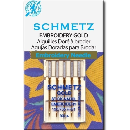 Schmetz Titanium Embroidery - 90/14 – All About Sewing