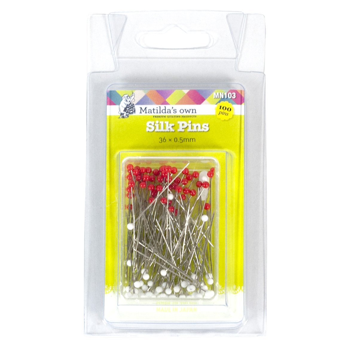 Silk Pins - 35mm x 0.50mm – All About Sewing