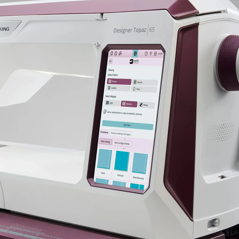 HUSQVARNA® VIKING® DESIGNER TOPAZ™ 65 Sewing & Embroidery Machine – All ...