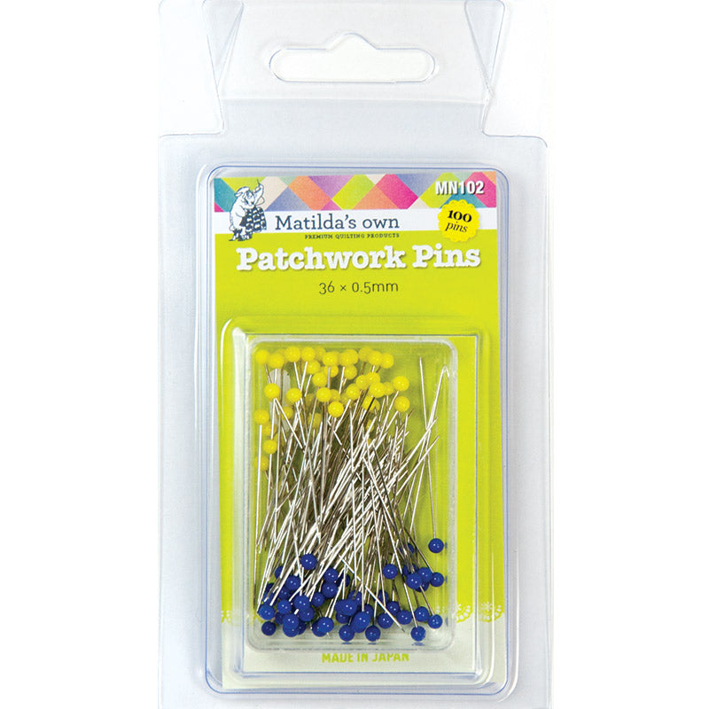 Patchwork Pins – All About Sewing